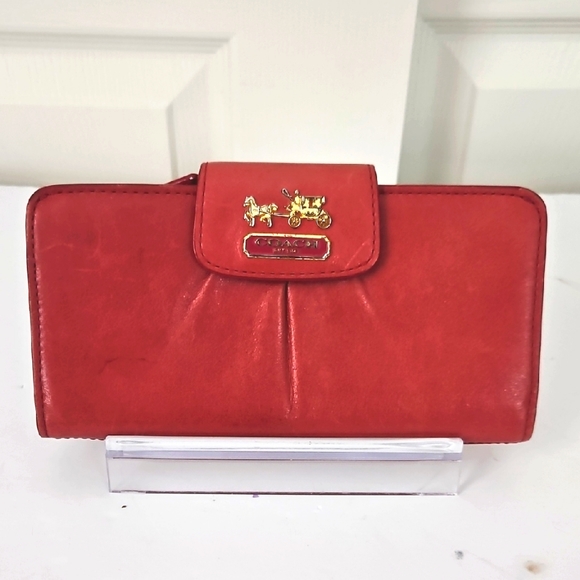 Coach | Bags | Coach Leather Wallet | Poshmark